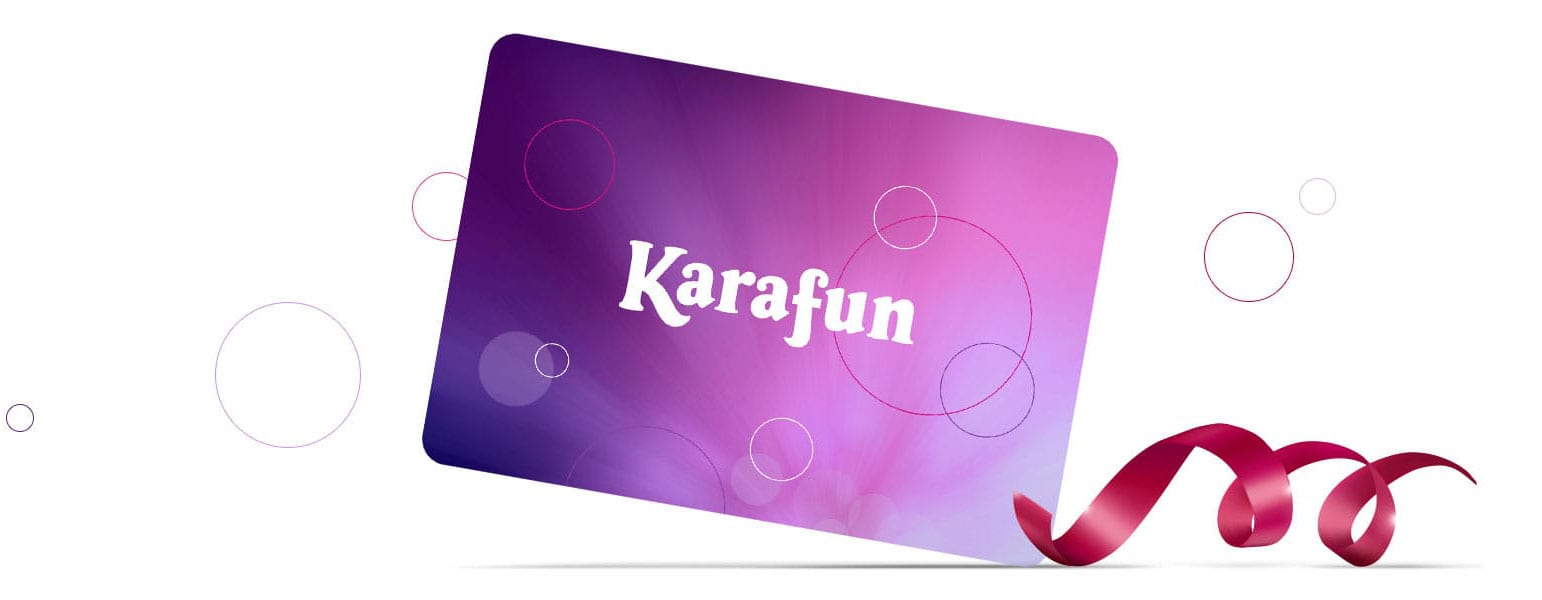 Choose a Gift Card - KaraFun Karaoke Gift Card