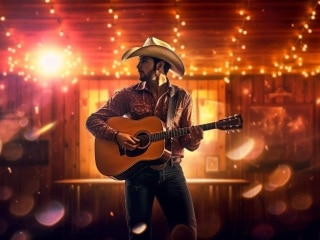 Karaoke Boot Scootin' Boogie (club mix) - Video with Lyrics - Brooks & Dunn