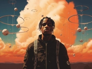 Karaoke Telekinesis - Video with Lyrics - Travis Scott