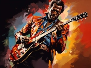 Karaoke Bye Bye Johnny - Video with Lyrics - Chuck Berry