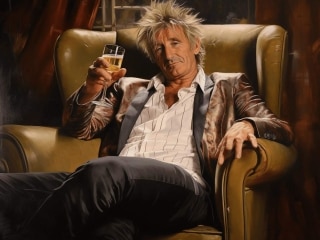 Karaoke Almost Like Being in Love - Video with Lyrics - Rod Stewart