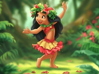 Karaoke de He mele no Lilo - Vídeo con letra - Lilo & Stitch