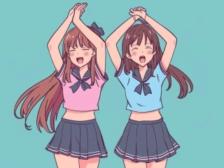 Karaoke Caramelldansen - Video with Lyrics - Caramell