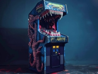 Karaoke Cabinet Man - Video with Lyrics - Lemon Demon