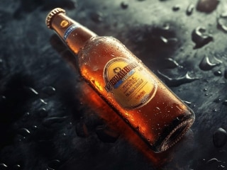 Karaoke Eine Flasche Bier - Video with Lyrics - Christian Steiffen