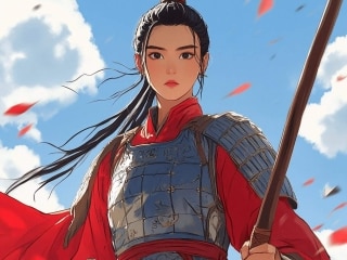 Karaoke Sei ein Mann - Video with Lyrics - Mulan