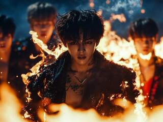 Karaoke Fire (Burning Up) - Video with Lyrics - BTS (방탄소년단)
