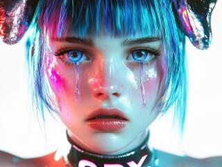 Karaoke Cry - Video with Lyrics - Ashnikko