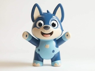 Karaoke Bluey Theme Tune (extended) - Video with Lyrics - Bluey (TV series)