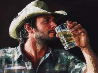 Karaoke Drinking Again - Video with Lyrics - Luke Bryan