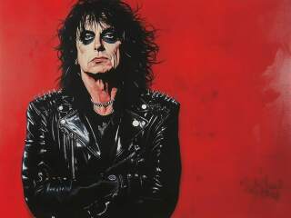 Karaoke Bed of Nails - Video with Lyrics - Alice Cooper