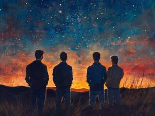 Karaoke Friends We Wont Forget - Video with Lyrics - Brent Morgan