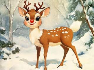 Karaoke Rudolph, the Red-Nosed Reindeer - Video with Lyrics - Gene Autry