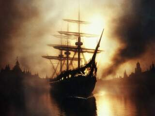 Karaoke Barrett's Privateers - Video with Lyrics - Stan Rogers