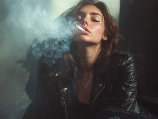 Karaoke Nicotine - Video with Lyrics - Ella Langley