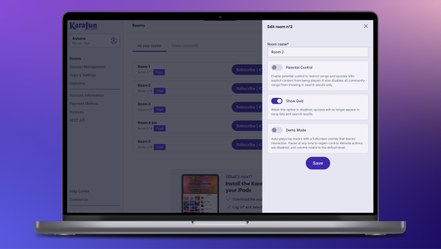 KaraFun Business Professional Solution for Karaoke Box & Bars