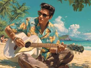 Burning Love (live Aloha From Hawaii) - Elvis Presley - Custom Backing ...