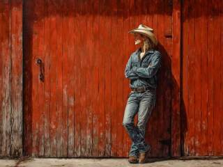 Karaoke Bobbie Ann Mason - Video with Lyrics - Rick Trevino