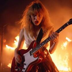Karaoke Volcano Girls - Video with Lyrics - Veruca Salt