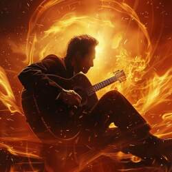 Karaoke Ring of Fire - Video with Lyrics - Johnny Cash