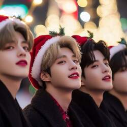 Karaoke Christmas EveL - Video with Lyrics - Stray Kids (스트레이 키즈)